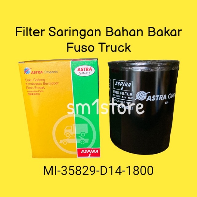 Jual Filter Saringan Solar Atas PS100 PS120 PS125, Canter 35829-D14 ...