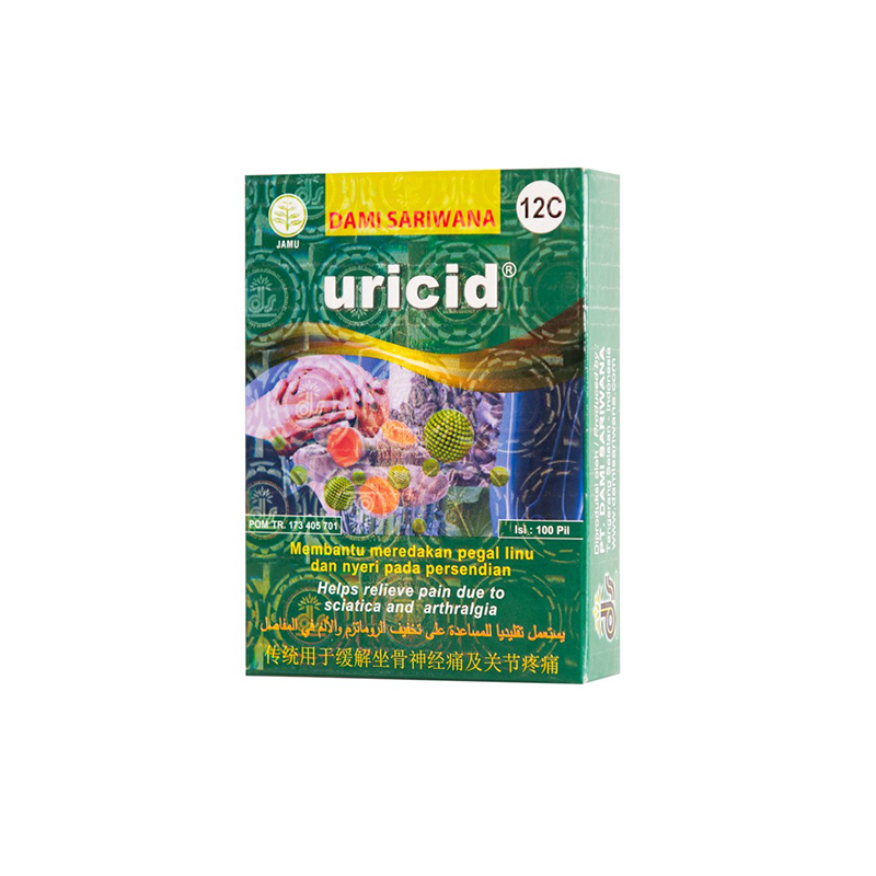 Jual Uricid 100 Pil - Dami Sariwana - Mengurangi asam urat | Shopee ...