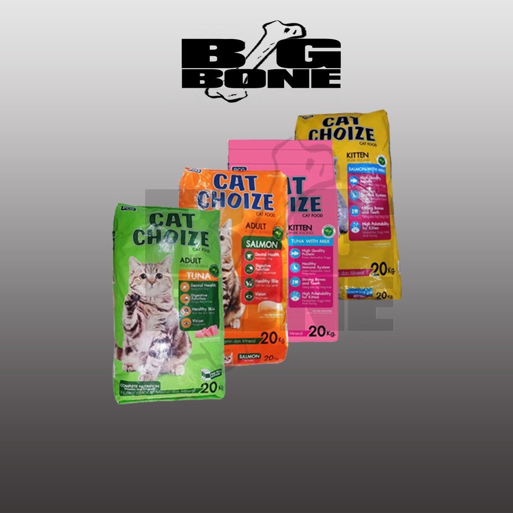 Jual MAKANAN KUCING CAT CHOIZE ADULT & KITTEN 20KG ALL VARIAN ...
