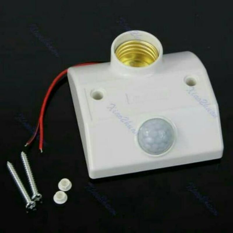 Jual Fitting Lampu E27 Otomatis Sensor Gerak Dan Sensor Cahaya ...