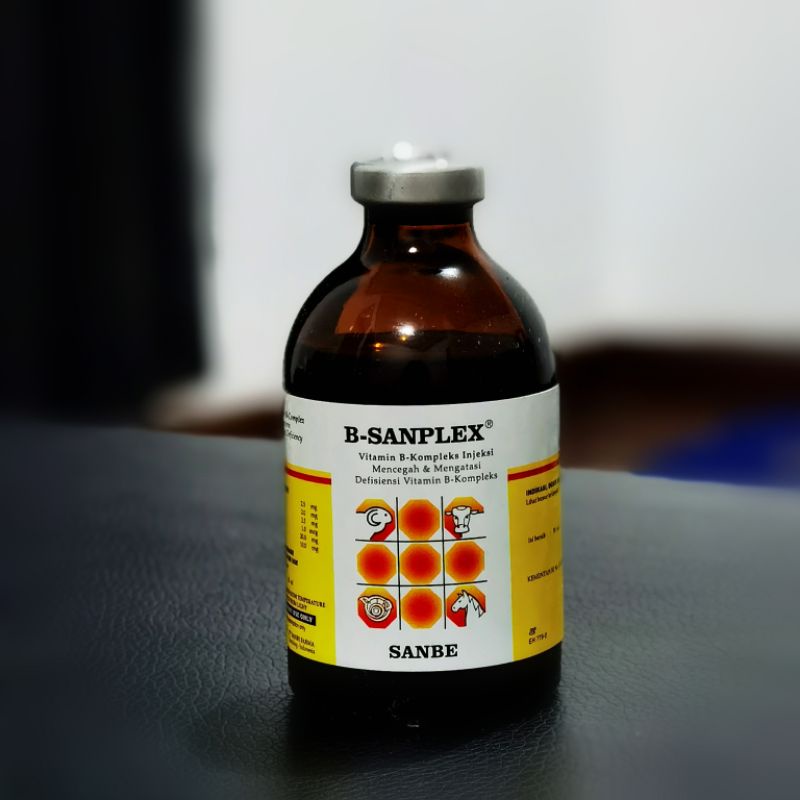 Jual B Sanplex Vitamin B kompleks Hewan 50 ML | Shopee Indonesia