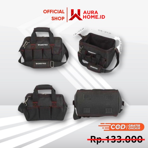 Jual Tas Selempang Jinjing Perkakas Hardware 12 Inch / Tas Perkakas ...