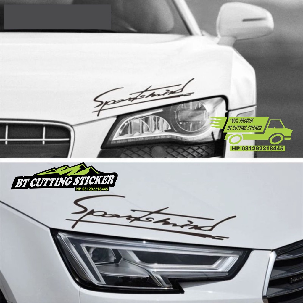 Jual stiker mobil sticker mobil model sportmild stiker kap mobil stiker ...