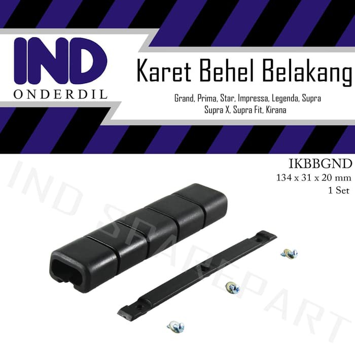 Jual Unik Karet Behel-Begel-Pegangan Jok Belakang Supra/Supra X 100-Fit ...