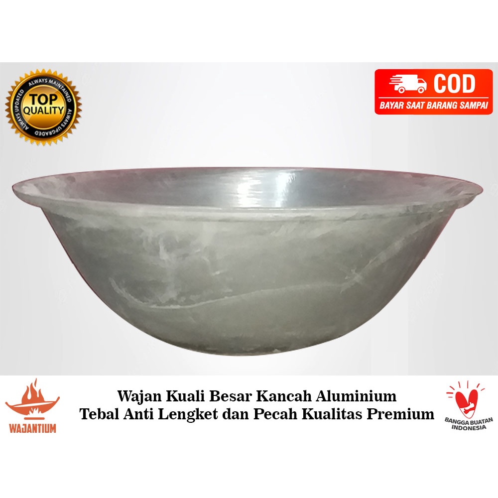 Jual Wajan Kuali Besar Kancah 115cm Aluminium Tebal Anti Lengket dan ...