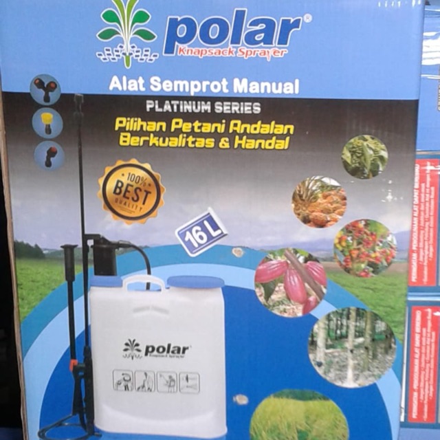 Jual Semprotan 16 liter Sprayer Polar 16 liter Alat semprot manual ...