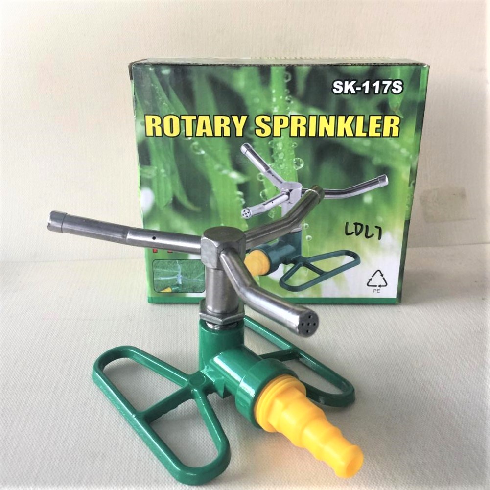 Jual ROTARY SPRINKLER SK-117S / SPRINKLER TAMAN / SEMPROTAN TAMAN PUTAR ...
