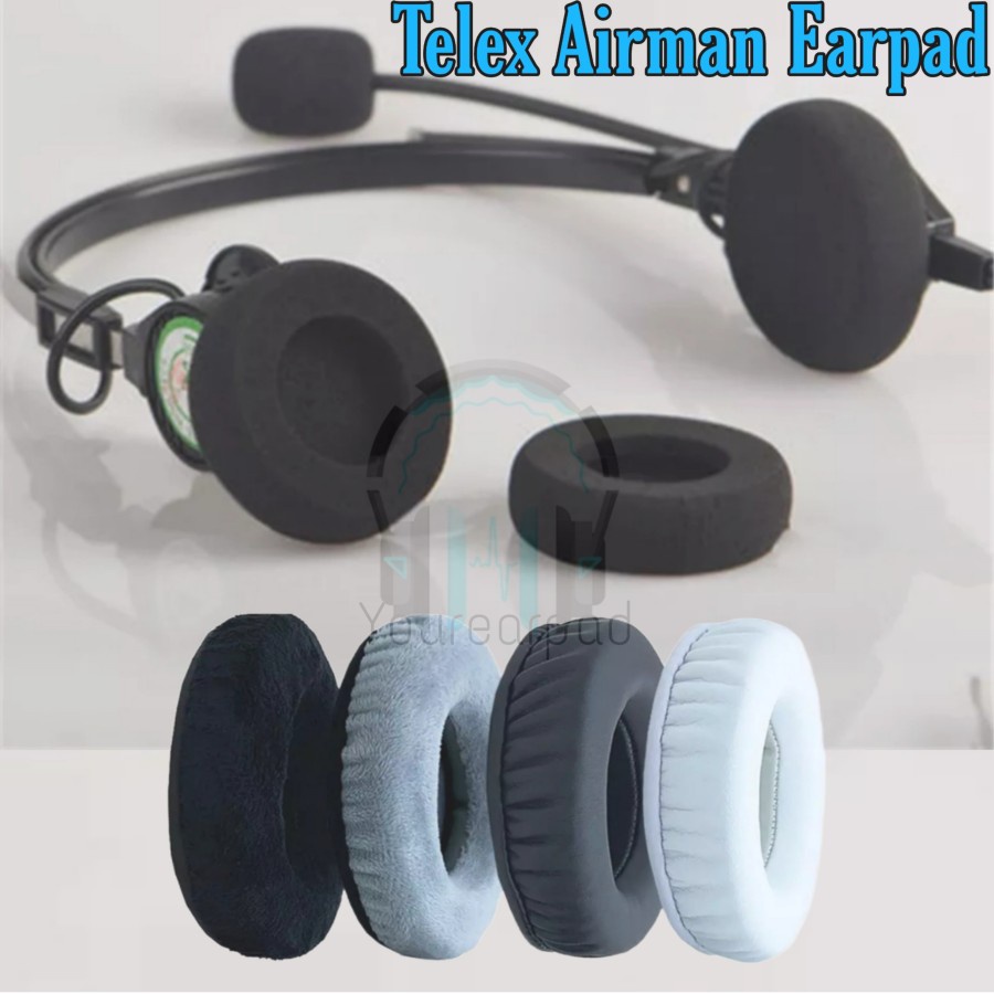 Jual Foam Earpad Busa Mic Headset Telex Airman Bantalan Telinga ...