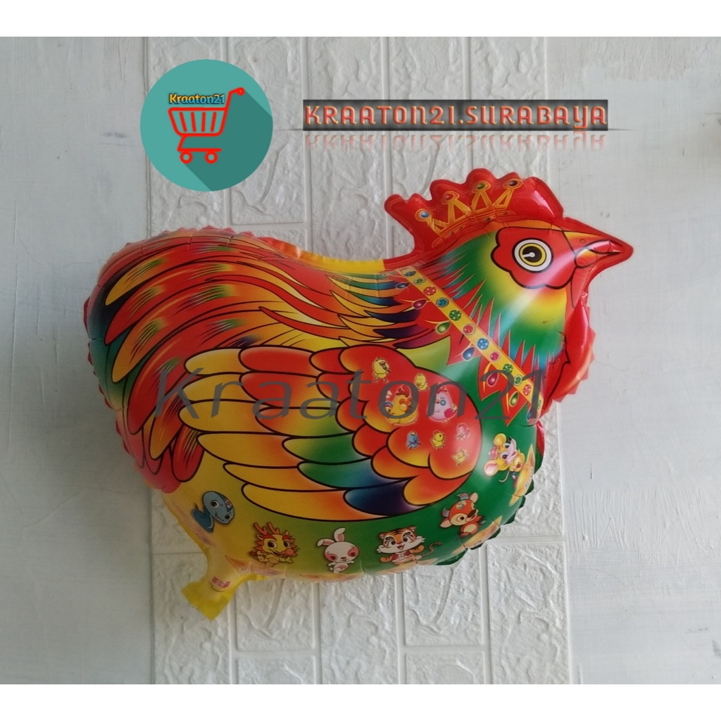 Jual Balon ayam 1 pack isi 25 ( balon gas , helium , terbang , karbit ...