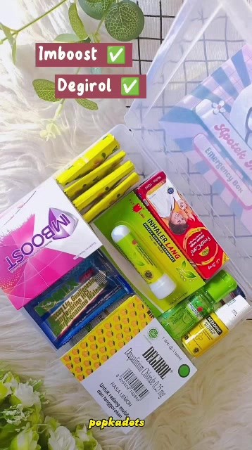 Jual [READY STOCK] MINI APOTEK FULL PACKAGE / KOMPLIT/ EMERGENCY BOX ...