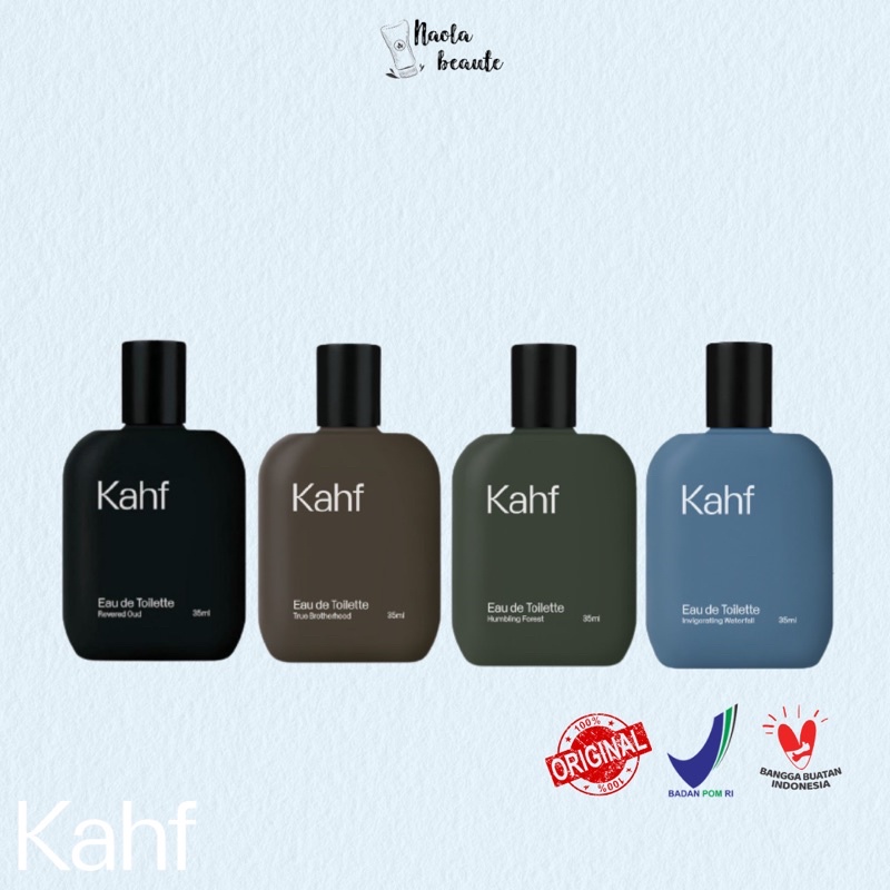 Jual KAHF Parfume Pria Eau De Toilette Revered Oud 35ml | Shopee Indonesia