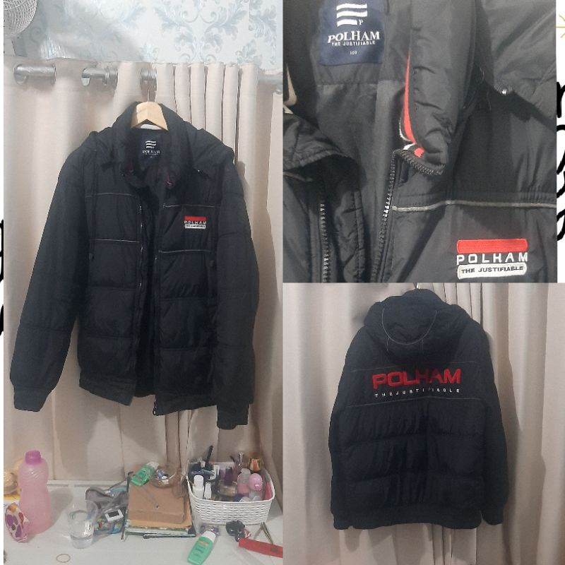 Jual jacket bulang motor POLHAM second bekas thrift preloved | Shopee ...