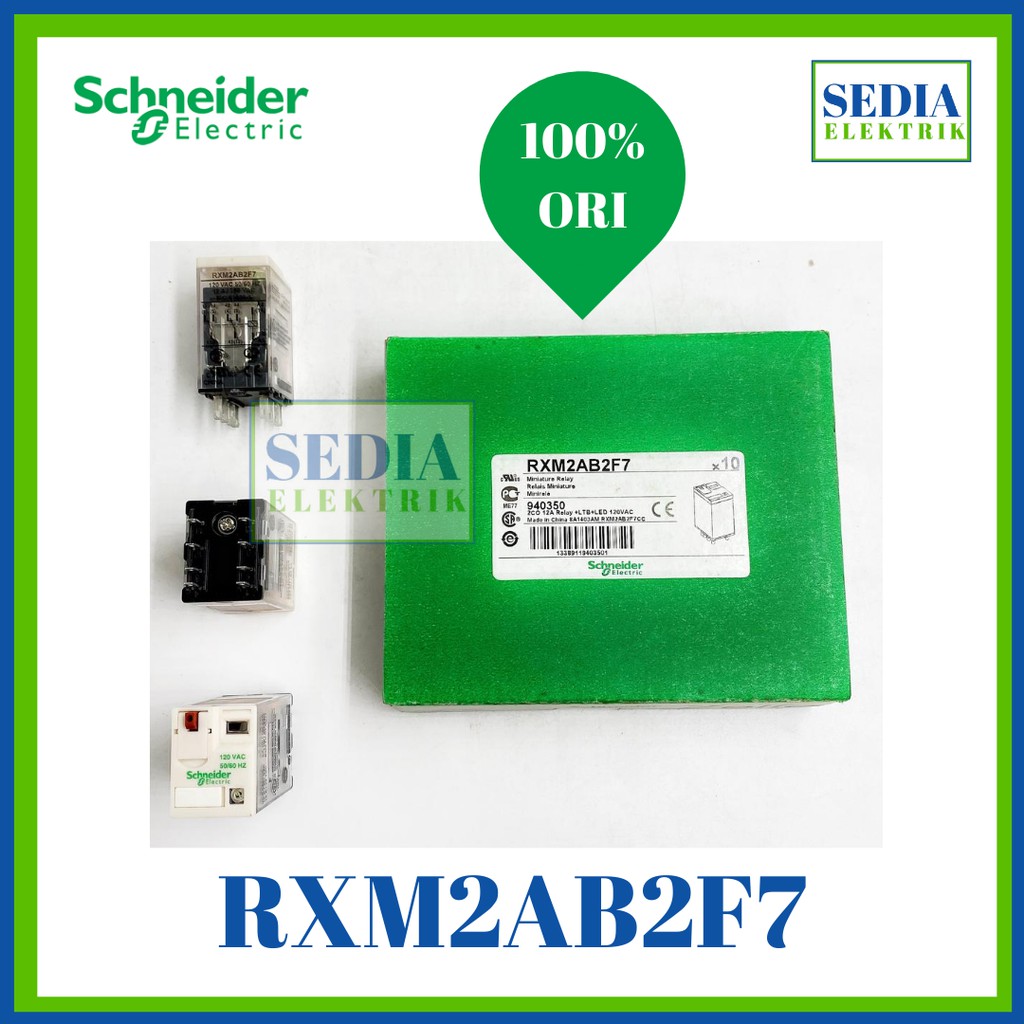 Jual RELAY SCHNEIDER RXM2AB2F7 110VAC PERS MY2N MY2N-GS | Shopee Indonesia