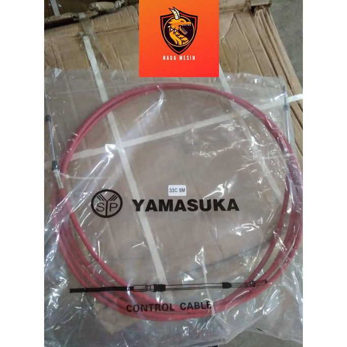 Jual Kabel Remote Handle Gas Kontrol Kapal 12 13 14 15 Meter Yamasuka ...
