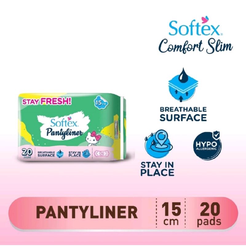 Jual Softex Pantyliner Forever Fresh Hello Kitty 20'S | Shopee Indonesia