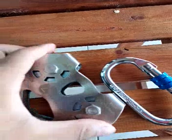 Jual set paket tandem pulley double carabinner flying fox safety ...