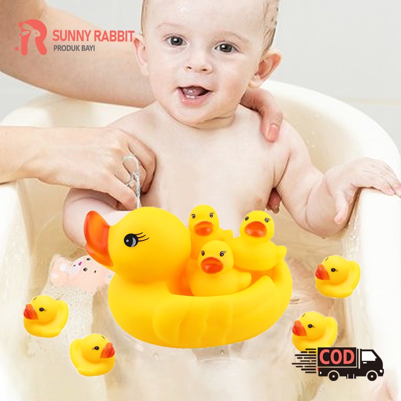 Jual Bebek mainan mandi bayi/Bebek mainan/Satu besar tiga kecil/Mainan ...