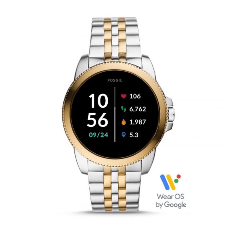 Jual GEN 5E SMARTWATCH TWO-TONE STAINLESS STEEL | Shopee Indonesia