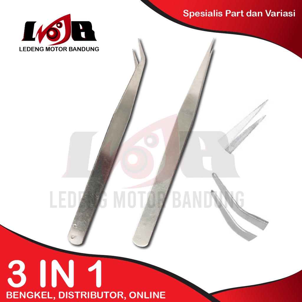 Jual Murah Pinset Lurus Anatomis Pingset Runcing Stainless Non Magnetic ...