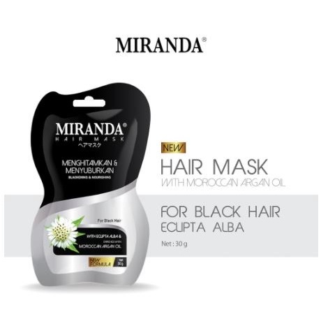 Jual MIRANDA Hair Mask | Masker Rambut Sachet 30gr | Shopee Indonesia