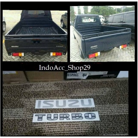 Jual Sticker Stiker Striping List Tulisan ISUZU TURBO Isuzu panther ...
