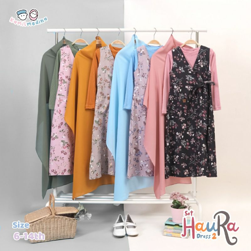 Jual Set Haura Dress (6-14th) | Shopee Indonesia