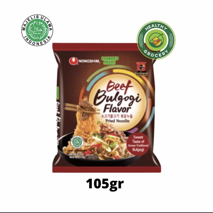 Jual Nongshim Beef Bulgogi Fried Noodle / Potato Noodle Soup / Seafood ...