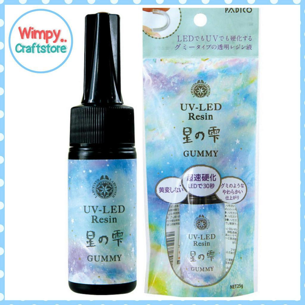 Jual UV Resin Padico GUMMY 25gr Star Drop UV LED Resin Bening ADVANCED ...