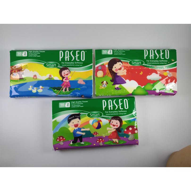 Jual Tissue Paseo Smart Travel 50's ( Paket 3 Pack ) | Shopee Indonesia