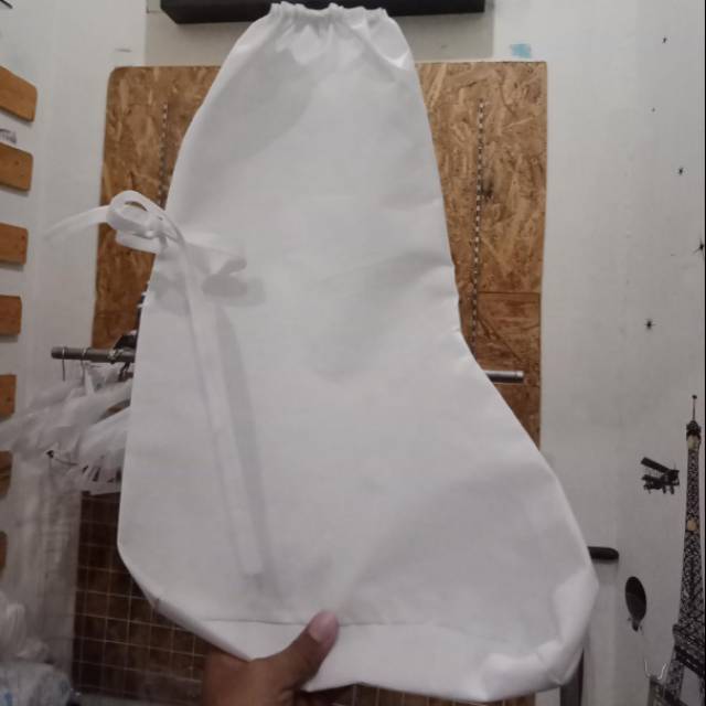 Jual cover shoes apd medis bahan micoporus dan spounbonds gramasi 75 ...