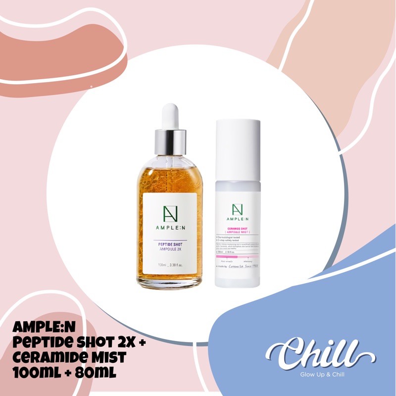 Jual AMPLE:N PEPTIDE SHOT AMPOULE 2X 100ml AMPLEN COREANA ample:n ...