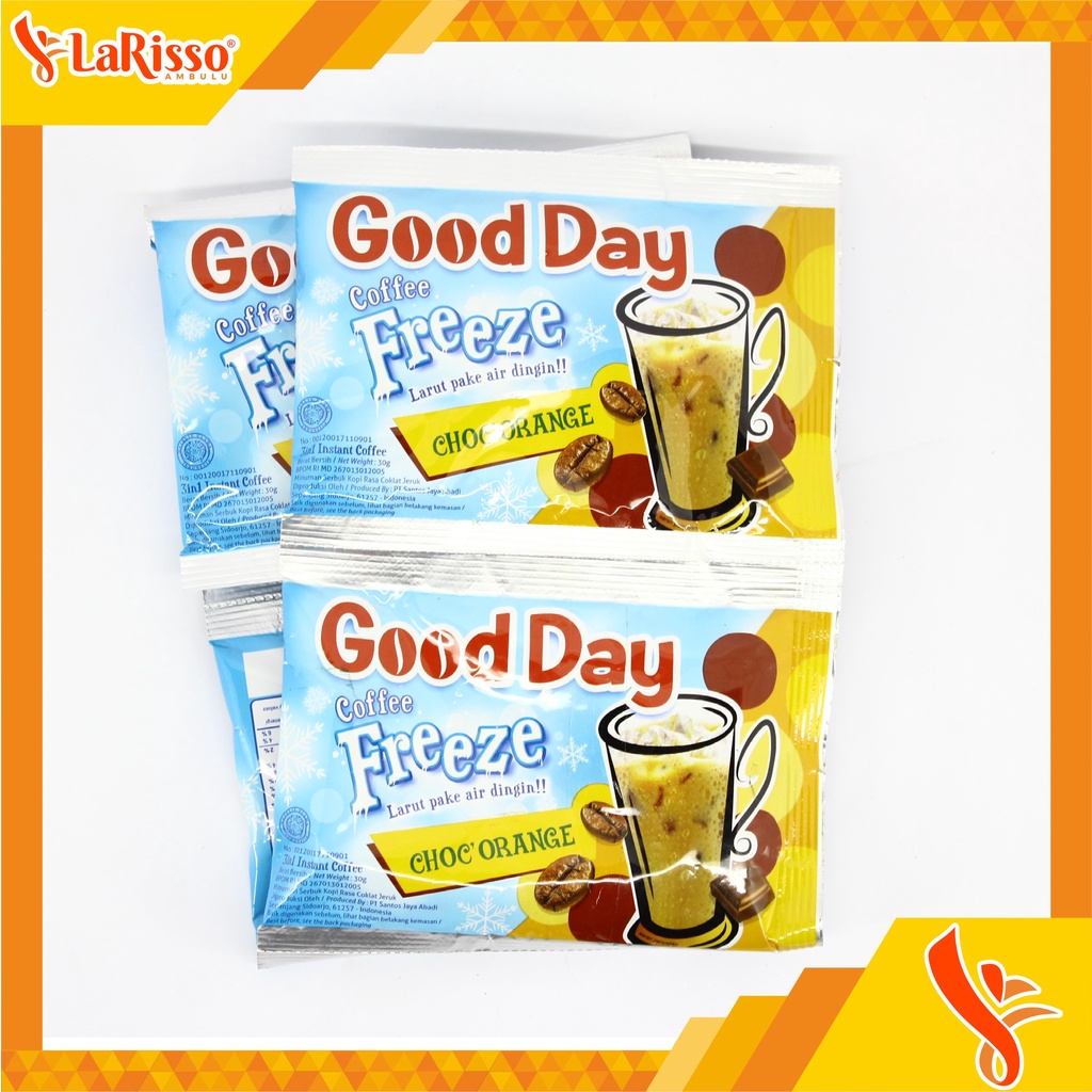 Jual GOOD DAY FREEZE 3IN1 INSTANT COFFEE 10X30GR ALL VARIAN | Shopee ...