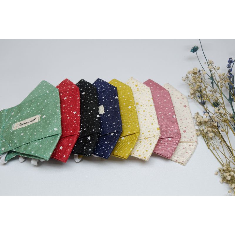 Jual MASKER KAIN 3D DEWASA | 3 DIMENSI | EVO | 3 LAPIS MOTIF BINTANG ...