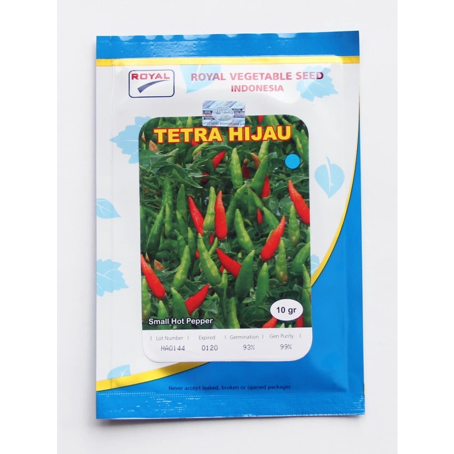 Jual Benih Cabai Rawit TETRA HIJAU 10gr | Shopee Indonesia