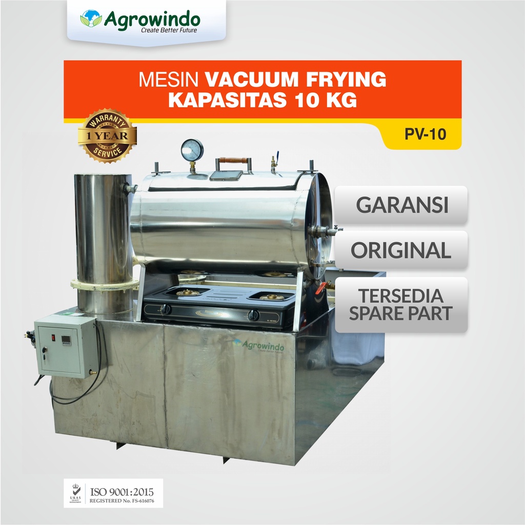 Jual Mesin Vacuum Frying Kapasitas 10 Kg PV-10 | Shopee Indonesia
