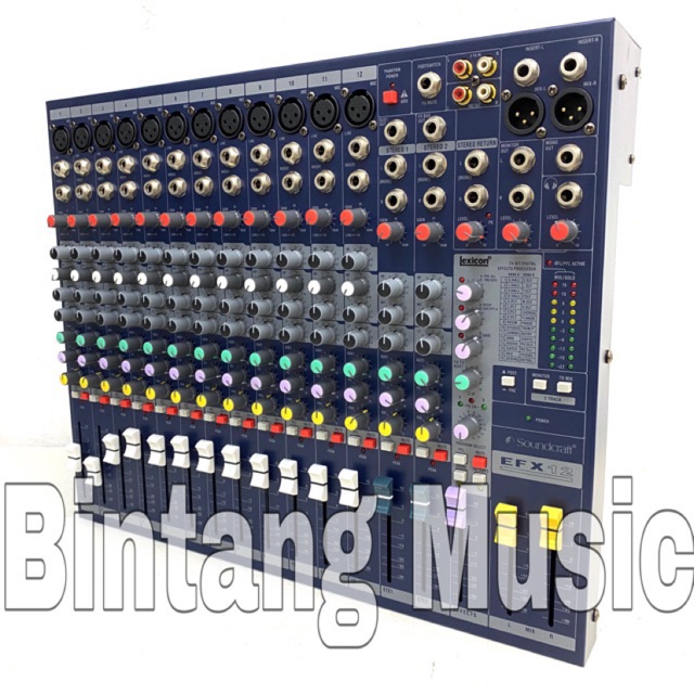 Jual Mixer soundcraft efx 12 channel mixer audio efx12 | Shopee Indonesia