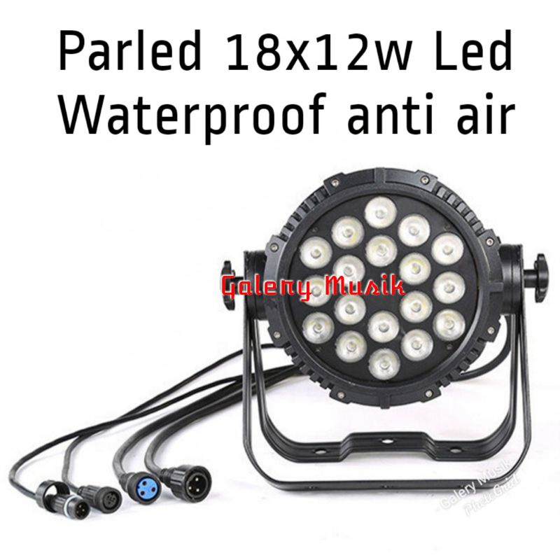 Jual Parled waterproof anti air 18x12watt / Parled 18led waterproof ...