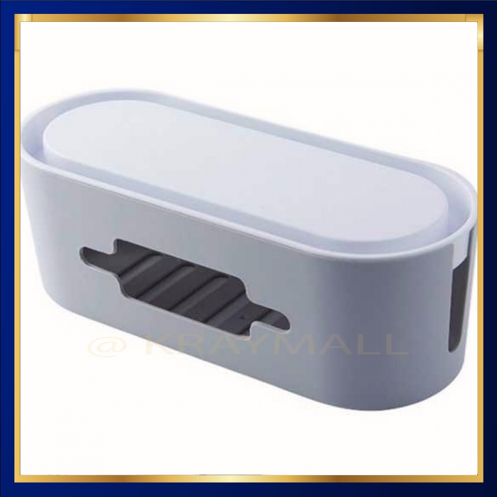 Jual Kotak Organizer Kabel Charger Wire Cable Management Box | Shopee ...
