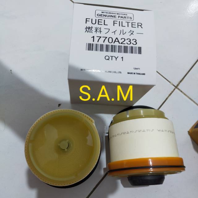 Jual Fuel filter solar mitsubishi triton, pajero sport, hilux vigo ...