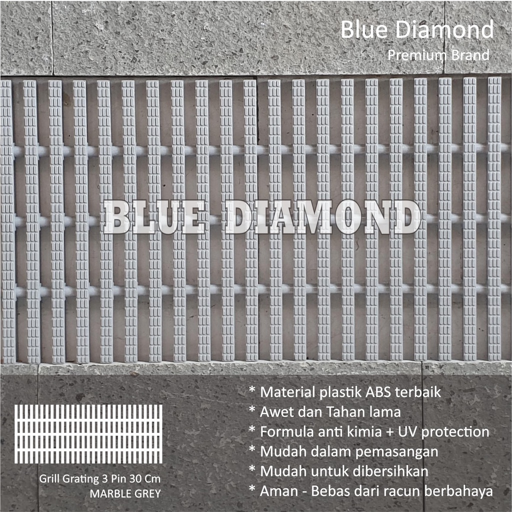 Jual Grill Grating BLUE DIAMOND Tutup Penutup Got Selokan Air Lebar 30 ...