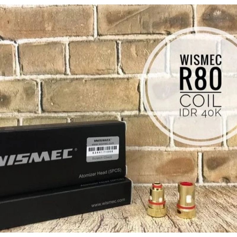 Jual Wismec R80 Coil Satuan Compatible dgn Vinci | Shopee Indonesia