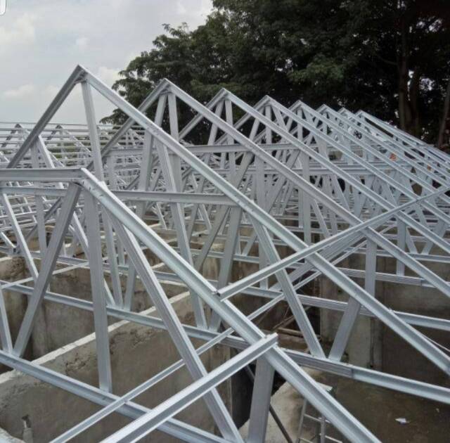 Jual RANGKA ATAP BAJA RINGAN/GALVALUM CANAL C/C TRUSS C75 TEBAL 0,75mm ...