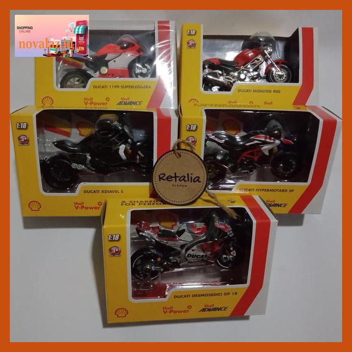 Jual R5Et5E- Ducati Shell / Diecast Ducati Shell - Hypermotard Sp ...