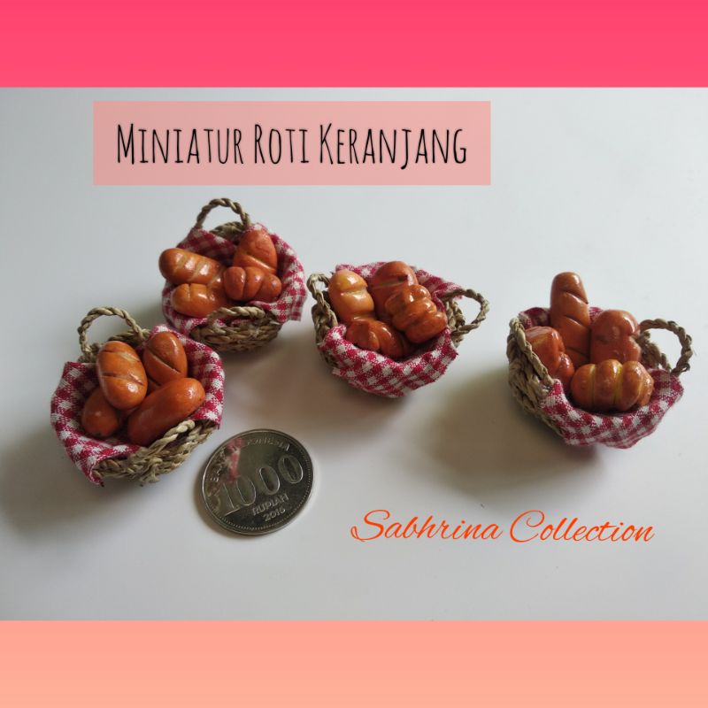 Jual Miniatur Roti Keranjang | Shopee Indonesia