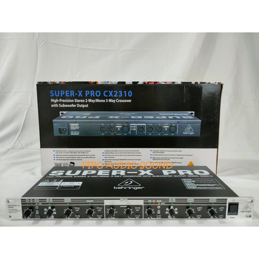 Jual CROSSOVER BEHRINGER SUPER X PRO CX 2310 / CX2310/ CX2310 BEHRINGER | Shopee Indonesia