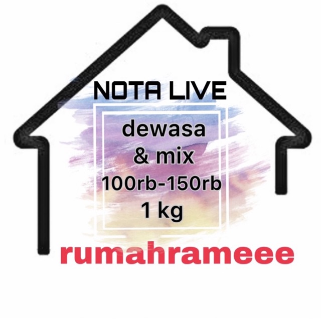 Jual NOTA LIVE dewasa&mix 100rb-150rb (1kg) | Shopee Indonesia