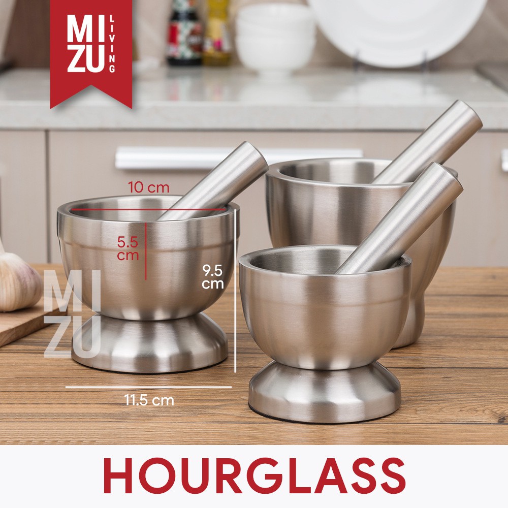 Jual TSUBUSU S Mortar Pestle Ulekan Cobekan Tumbukan Obat Stainless ...