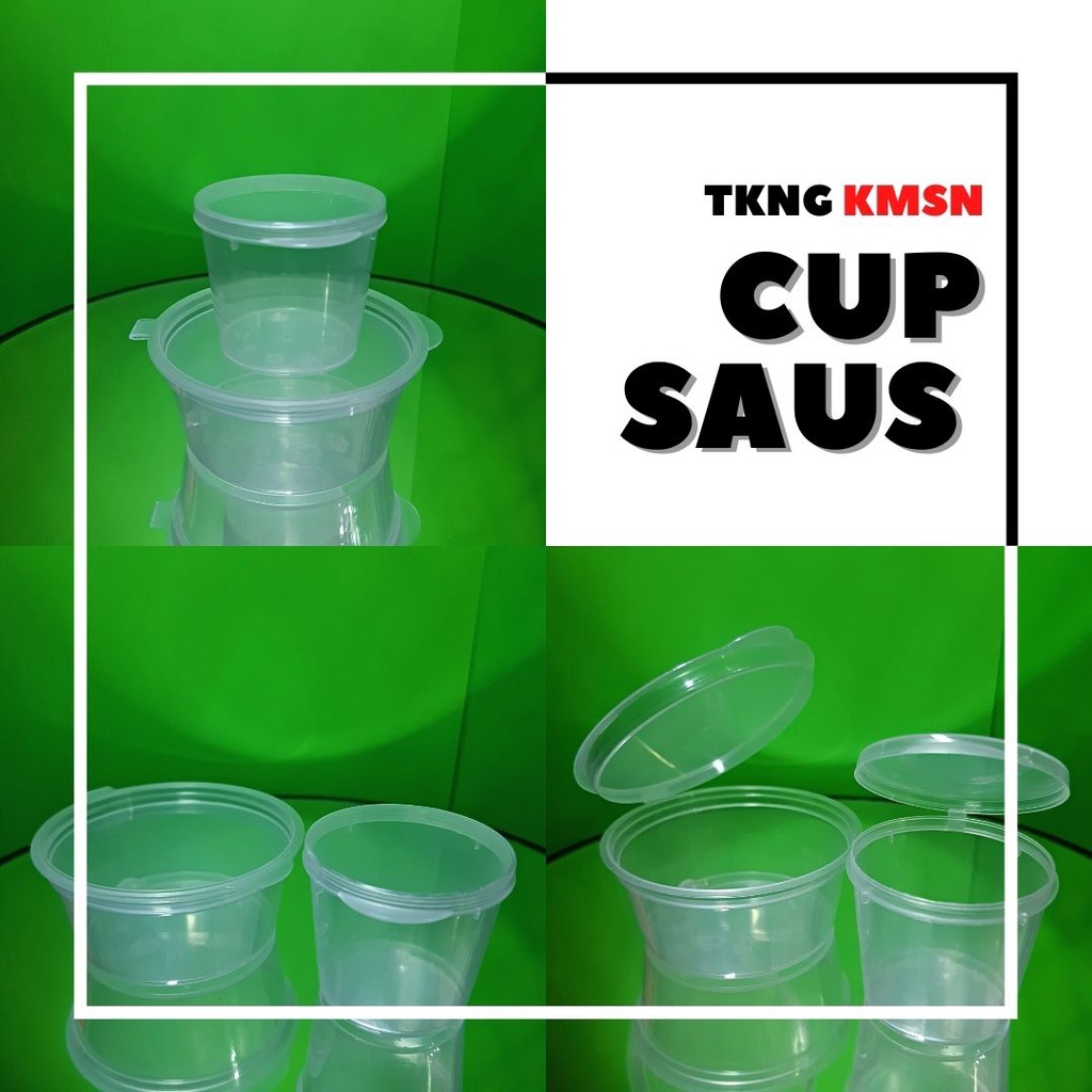 Jual Cup Saus 25 ML / 35 ML (isi 50 Pcs) | Shopee Indonesia