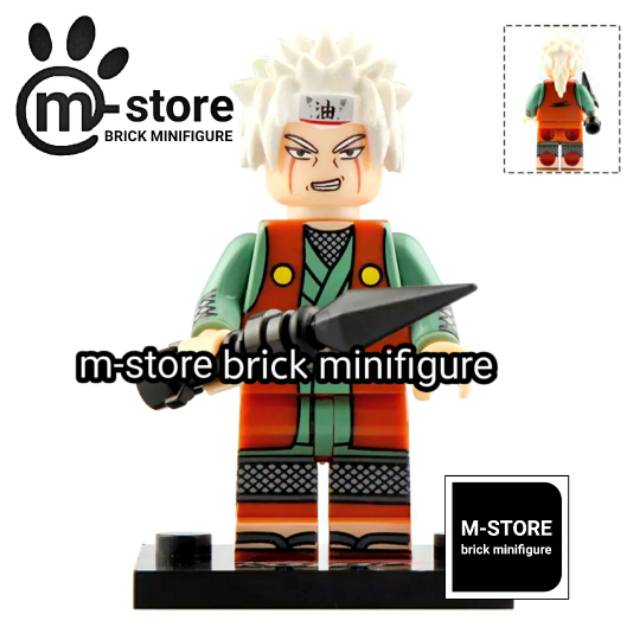 Jual brick naruto jiraiya mini toy figure | Shopee Indonesia