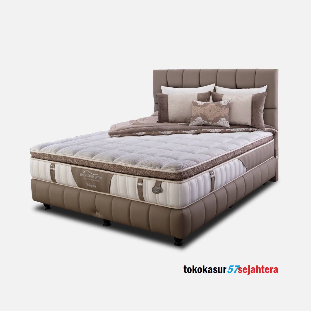 Jual Kasur Springbed Spring Air type Crystal (Full Set) | Shopee Indonesia